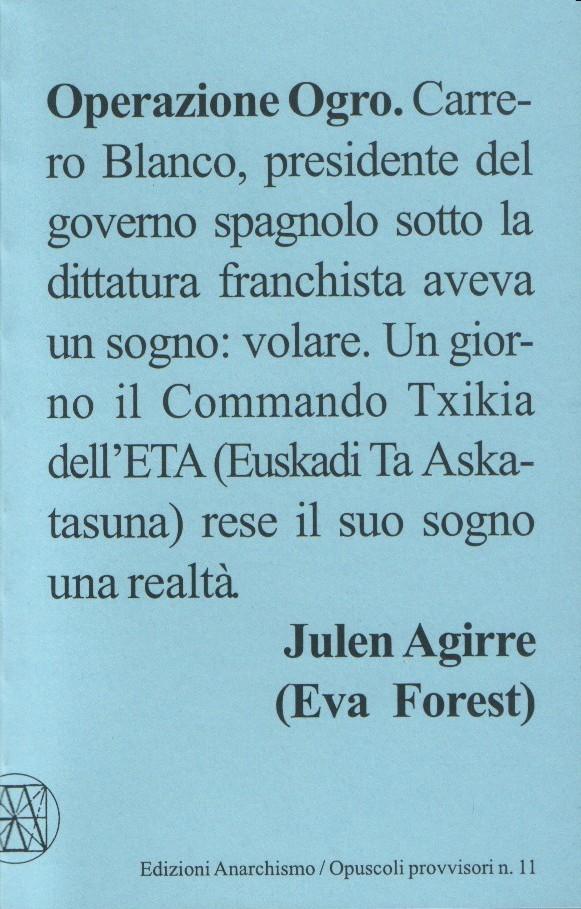 Forest, Eva | Edizioni Anarchismo